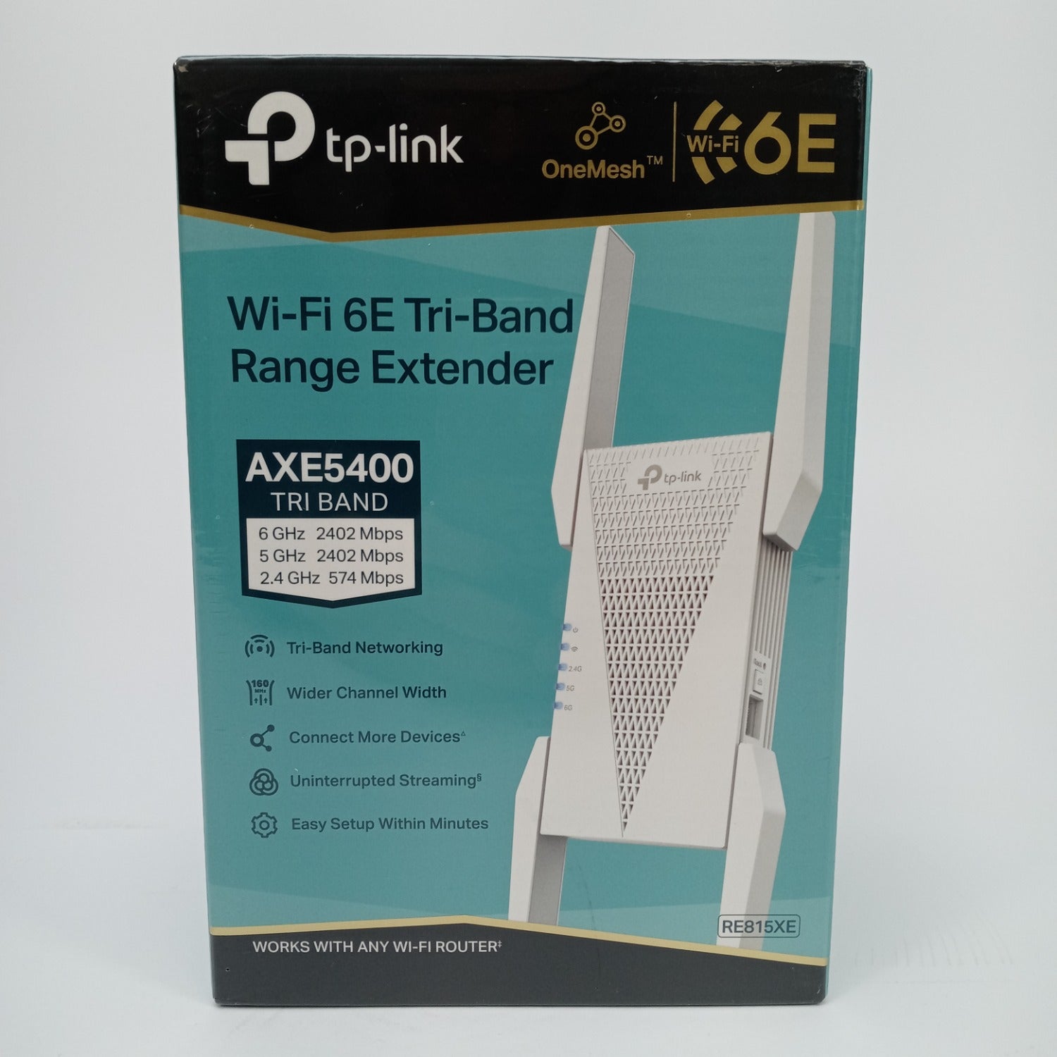 New Tp-Link AXE5400 Wi-Fi 6E Range Extender RE815XE – PayMore Abilene
